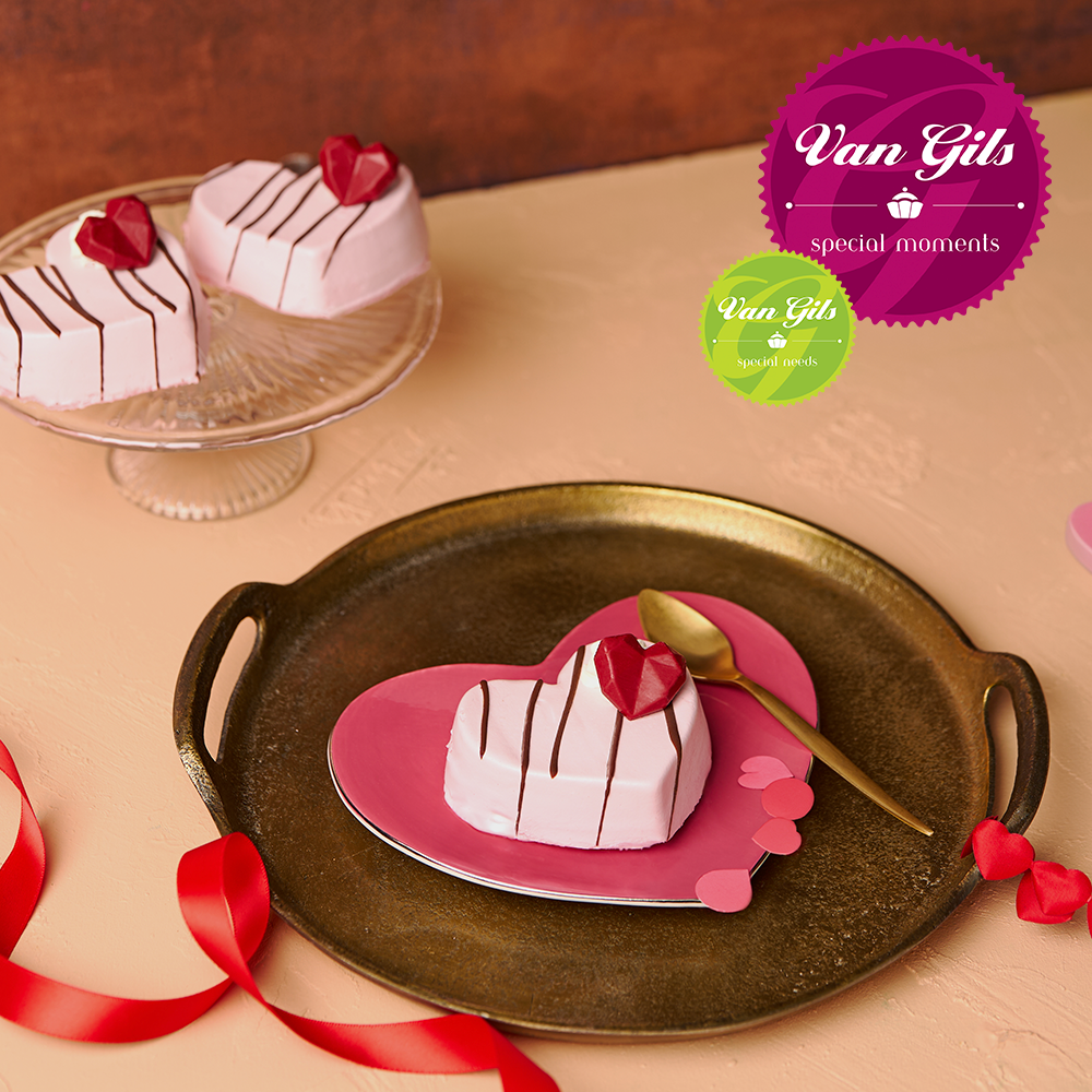 Hartje Valentijn Bavarois - Met zoetstoffen - Van Gils